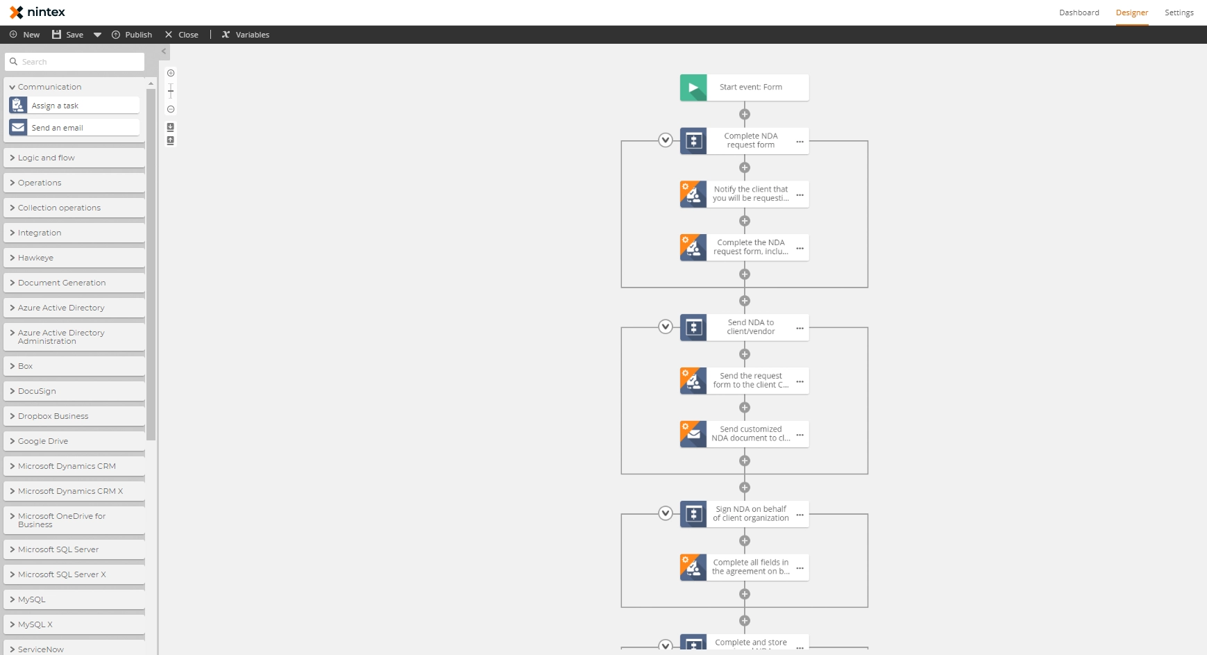 Nintex Cloud Automation CE - CRS TECHNOLOGY